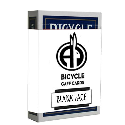 Bicycle Blank Face Blue Deck